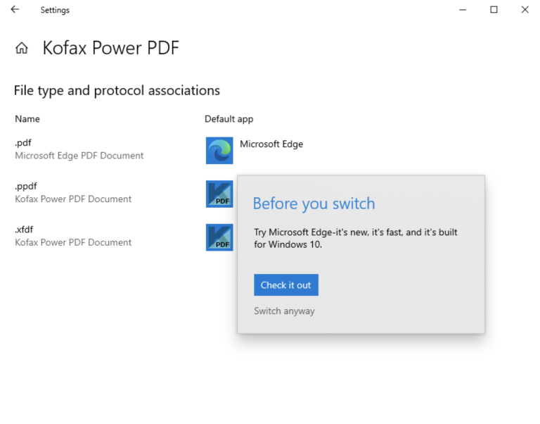 Reset default PDF application – Somerville College IT Services and Support